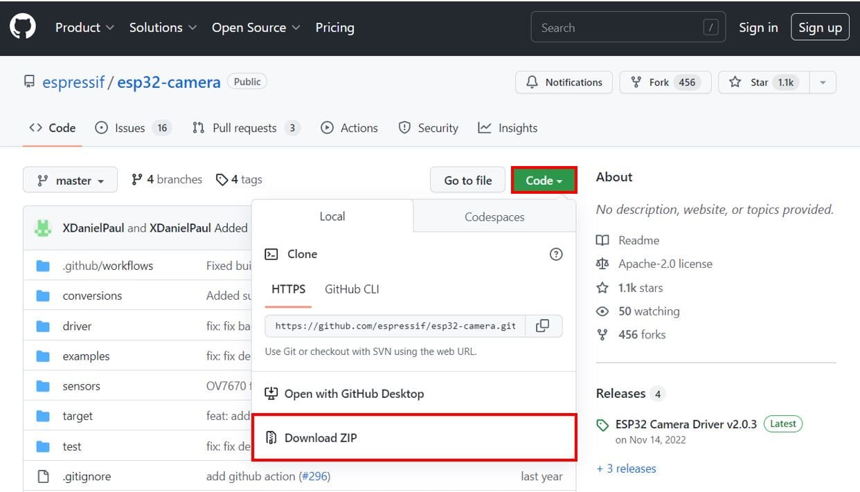 Esp32 Cam Esp Idf Live Streaming Web Server